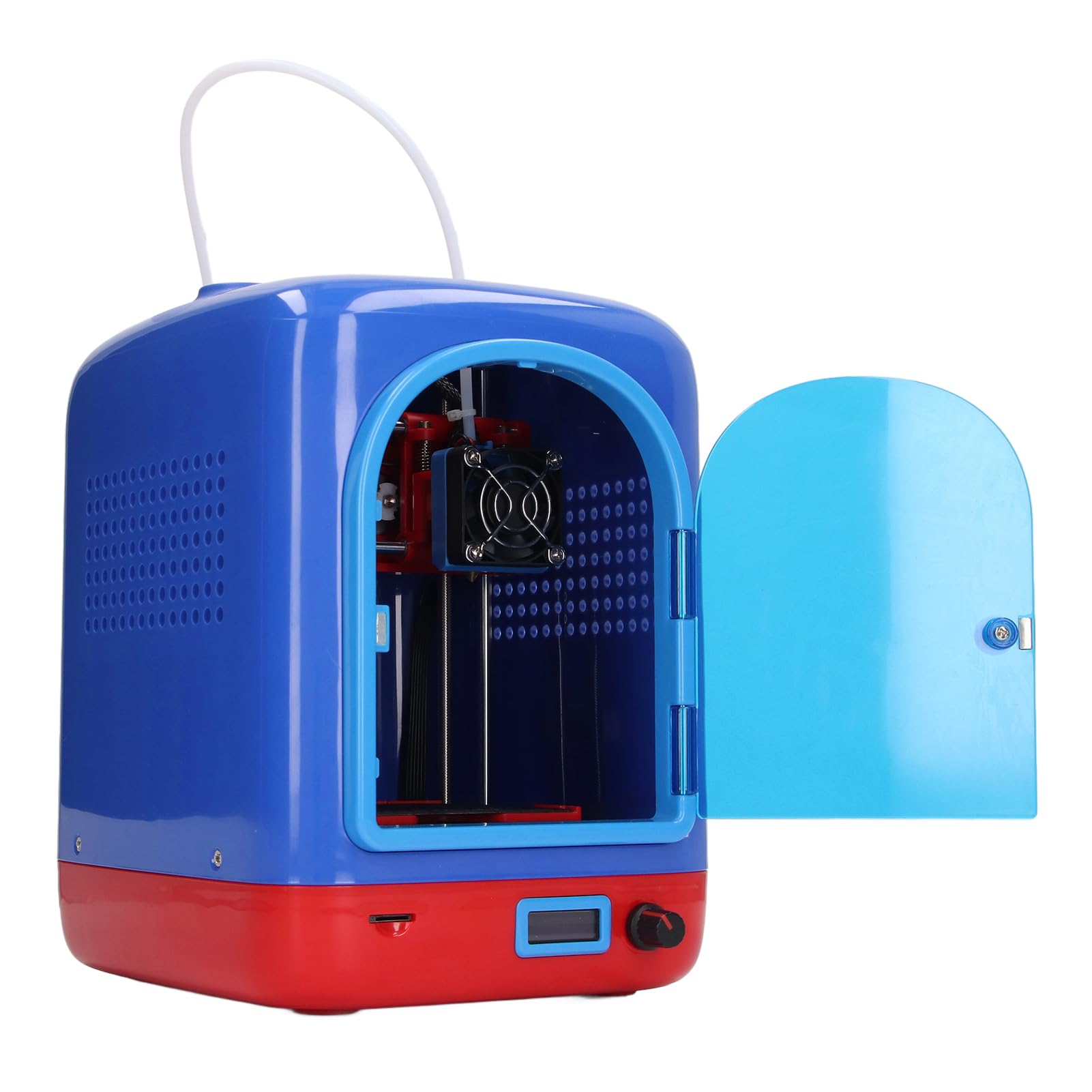Mini 3D Printer, Resume Printing, Removable Build Plate, PLA Filament, Full Enclosed DIY Printer for Kids & Beginners (US Plug)