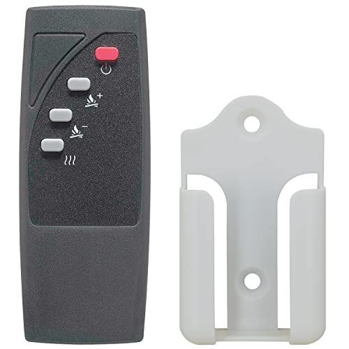 Replacement Remote Control for Twin Star Duraflame DFS-550-22 DFS-550-22-BLK DFS-550-22-RED DFS-550-24 DFS-550-25 DFS-550-26 Freestanding Infrared Quartz Fireplace Stove