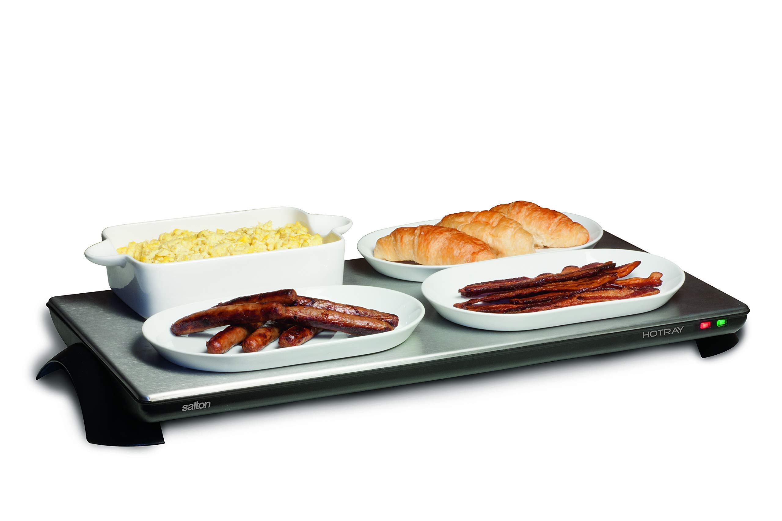 Salton Electric Warming Tray, Stainless (Renewed)