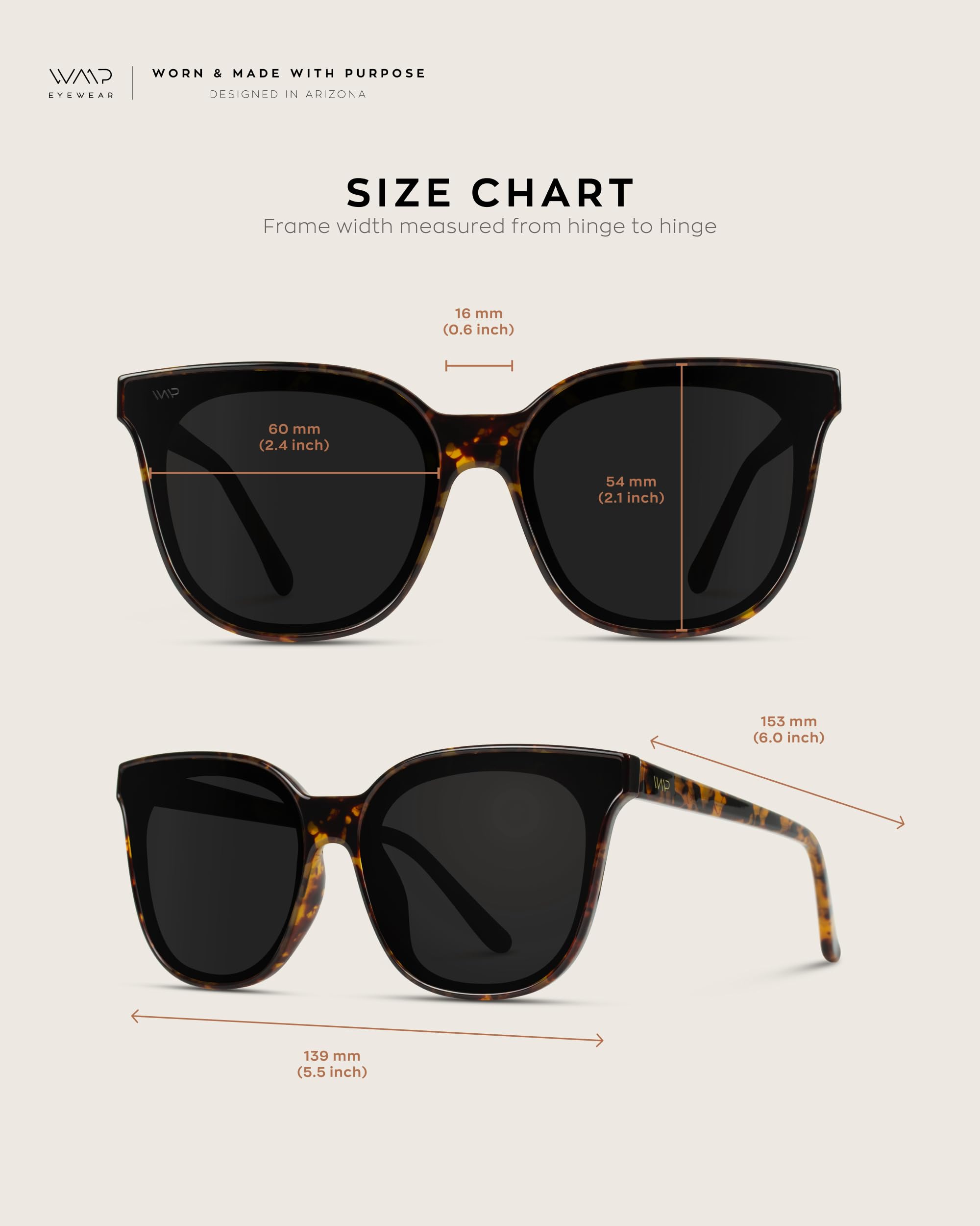 WearMe Pro - Women Polarized Oversized Full Mirrored Lens Square Fashion Style Sunglasses (Black)