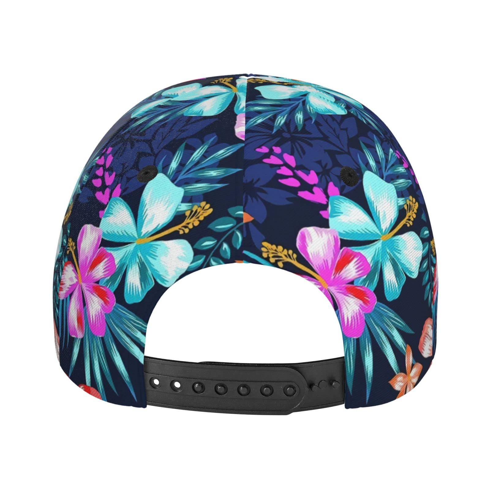 Sucbouh Tropical Flower Baseball Cap for Women Adjustable Sport Hat Fashion Casual Washed Dad Hat