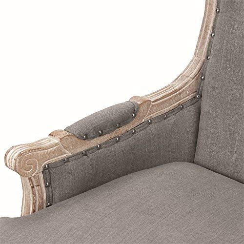 Picket House Furnishings Regal Accent Chair, Wood, Light Blue