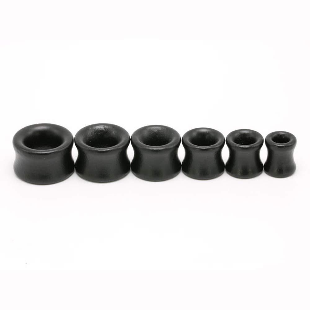 Piercingpops 2 Pairs Wooden Tunnels Ear Gauges Plugs Double Flared Expander for Stretched Ears Piercing Body Jewelry (Gauge=3/4"(20mm))
