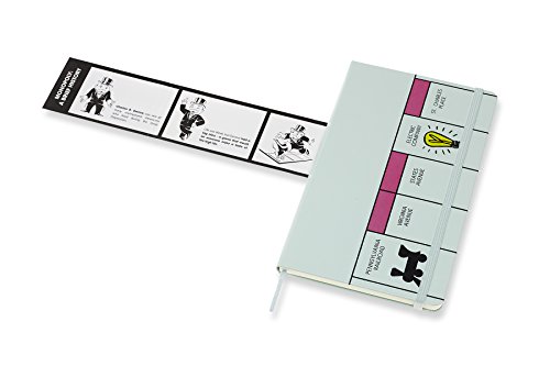 Moleskine Limited Edition Monopoly Notebook, Hard Cover, Large (5" x 8.25") Plain/Blank, 240 Pages