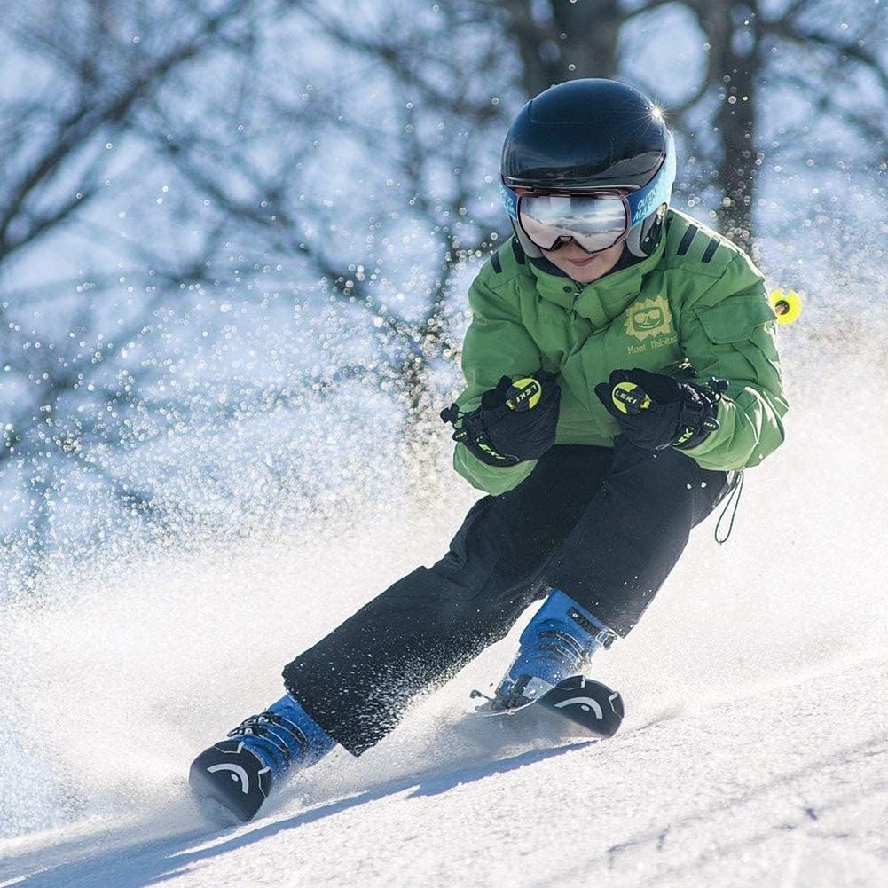 OutdoorMaster Kids Ski Goggles, Snowboard Goggles - Youth Snow Goggles - Green Vally