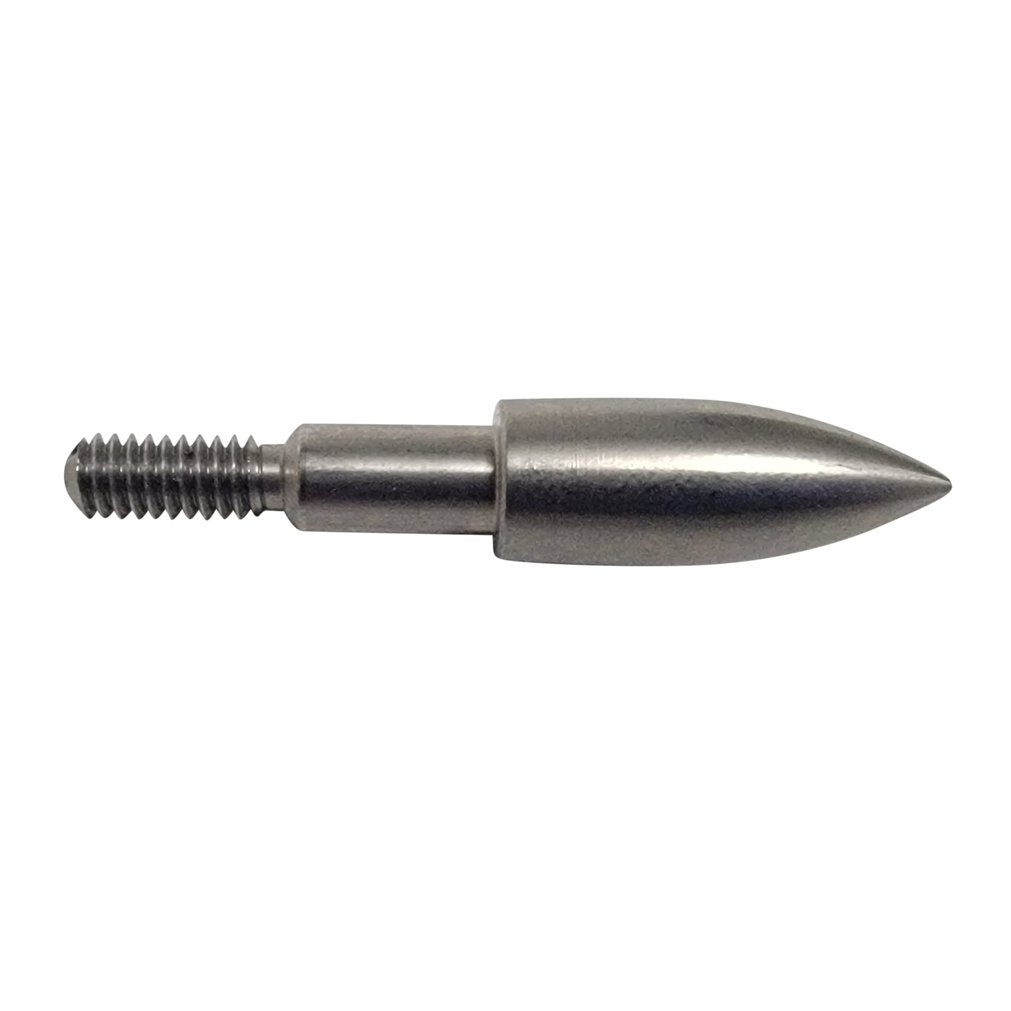 Southland Archery Supply Premium Screw in Bullet Point Stainless Steel for Shaft Arrows Made in USA - 12/Pack