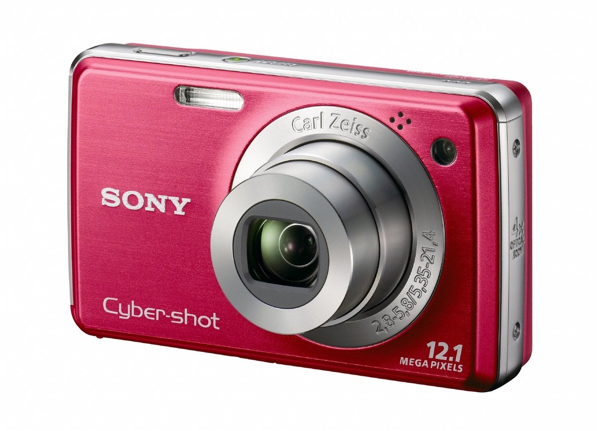 Sony Cyber-shot DSC-W230 12 MP Digital Camera with 4x Optical Zoom and Super Steady Shot Image Stabilization (Dark Red)