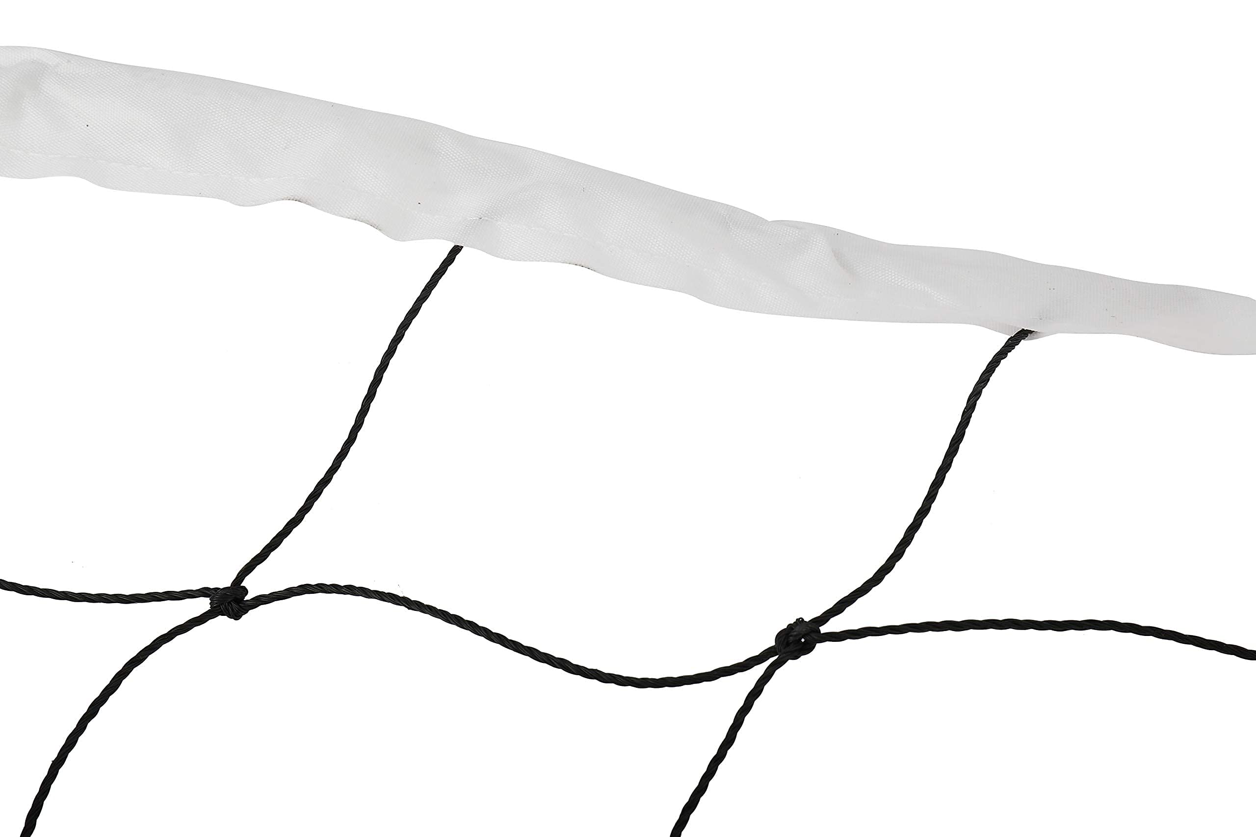 PetierWeit Volleyball Net with Steel Cable Rope Standard Size (32 FT x 3 FT) for Indoor and Outdoor Sports Backyard Beach Sand Pool