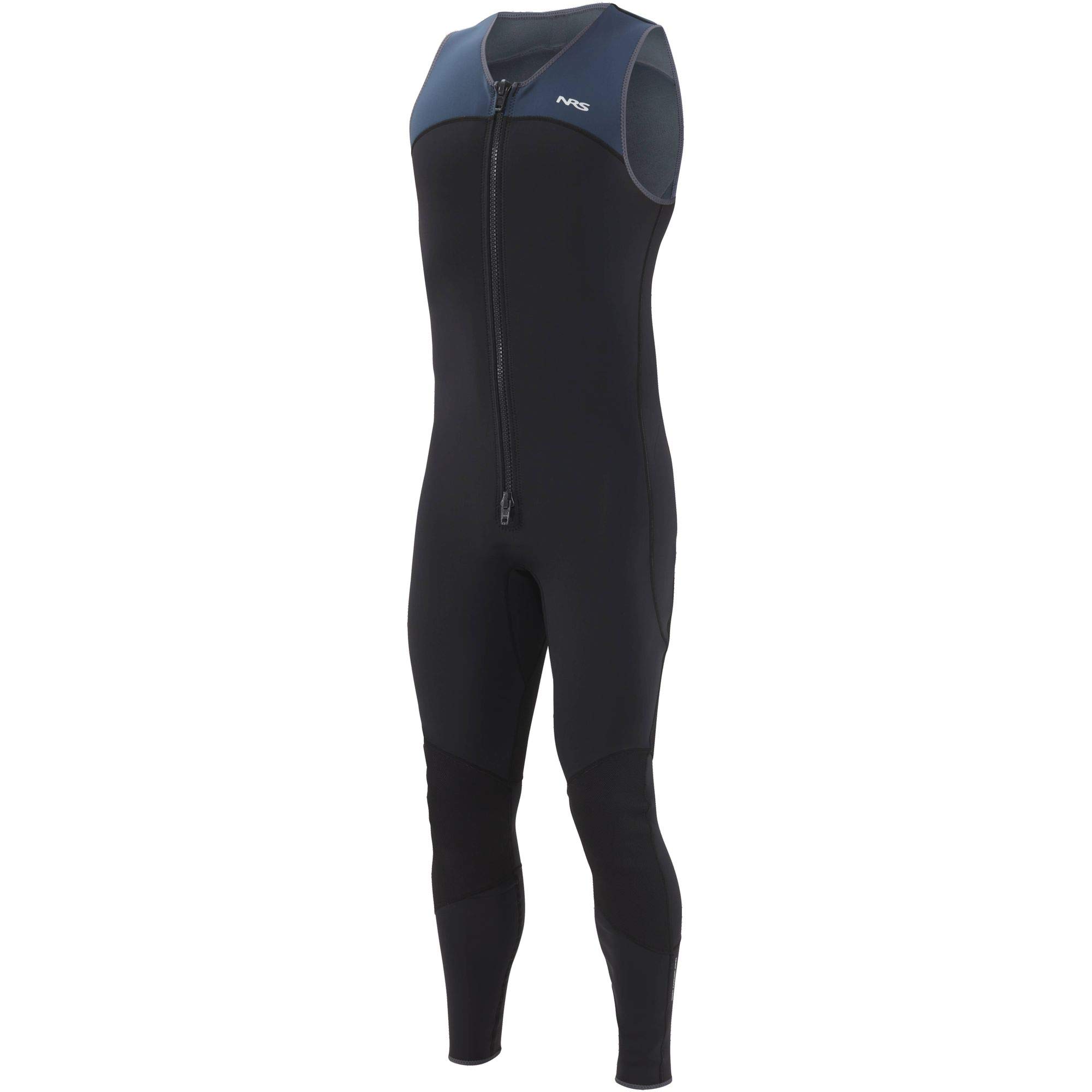NRS Men's 3.0 Farmer John Wetsuit-Black-XL