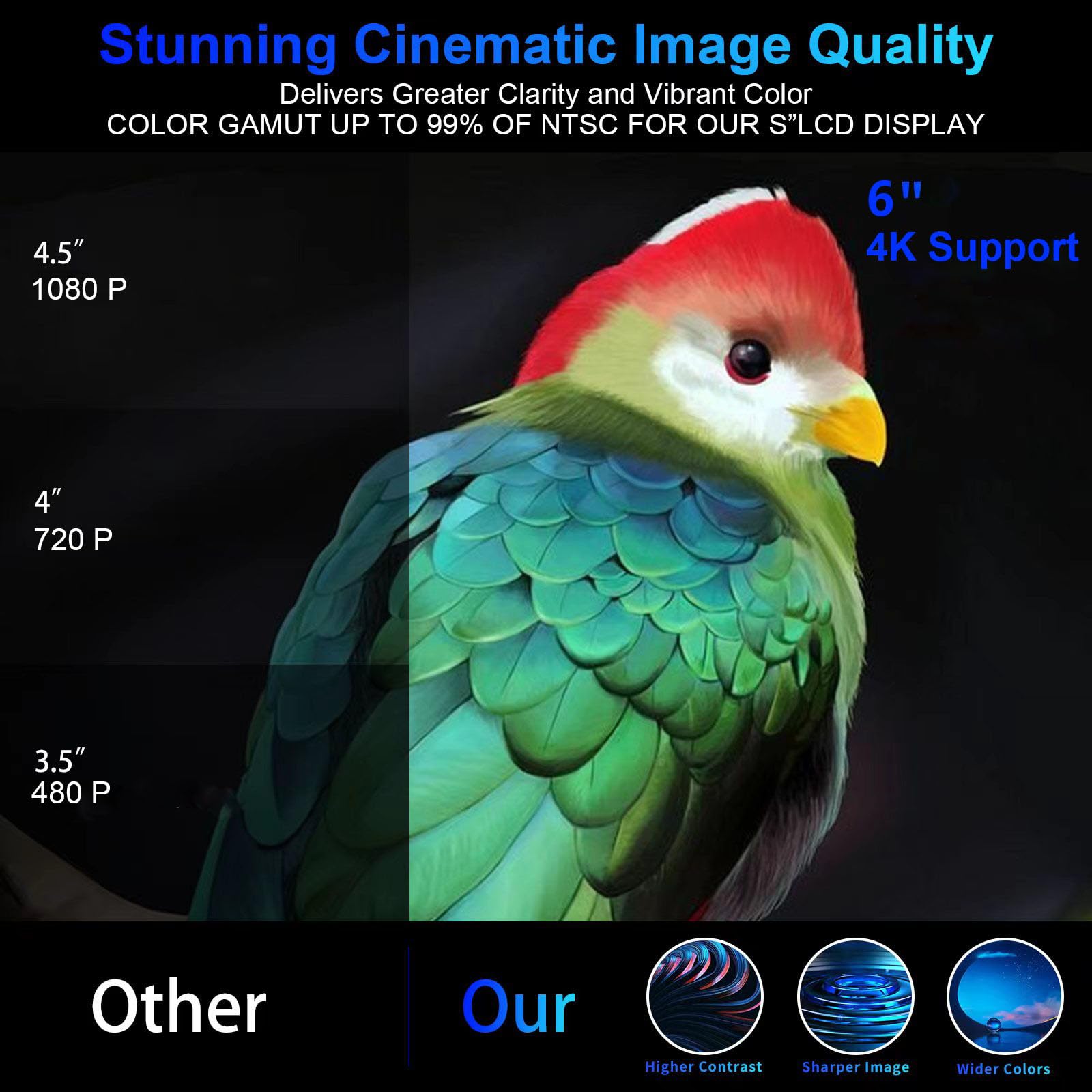 Outdoor Projector 4k with WiFi and Bluetooth,XNoogo 1000 ANSI Video Projector,450" Display 4k Movie Projector Support 50% Zoom,Dolby Audio,Bluetooth Projectors Compatible w/TV Stick/Phone/PC/Laptop