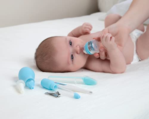 Nuby Nasal Aspirator and Ear Syringe Set, Colors May Vary