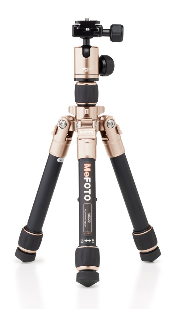 MeFOTO Classic Aluminum Daytrip Travel Tripod Kit - Chocolate (A0320Q00E)