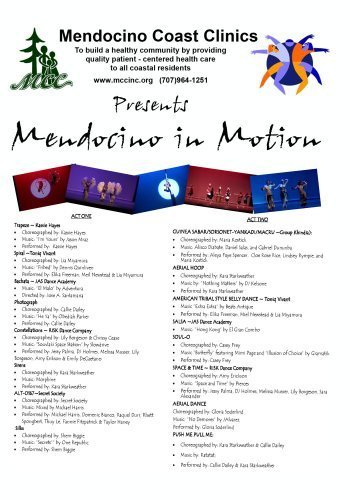 Mendocino in Motion 2012