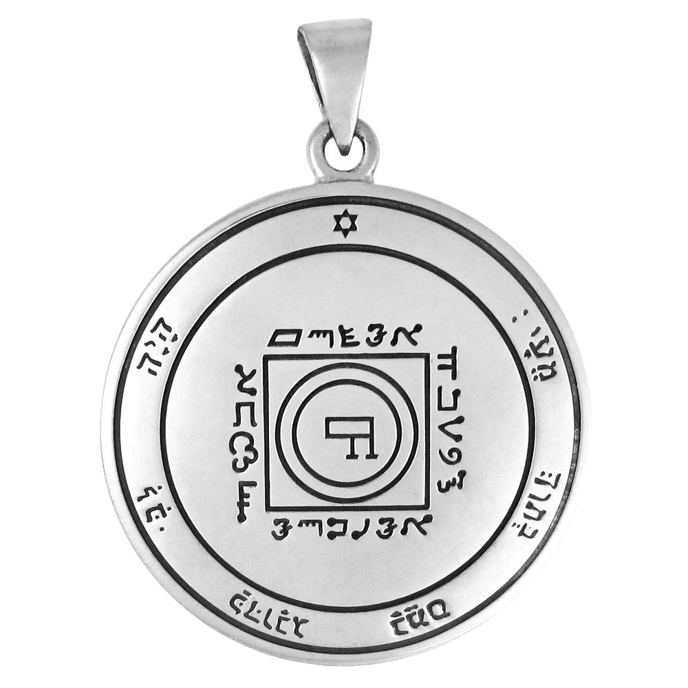 Moonlight Mysteries Sterling Silver Fifth Pentacle of Venus Talisman for Love