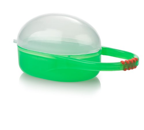 Nuby Paci-Cradle Pacifier Box, Colors May Vary