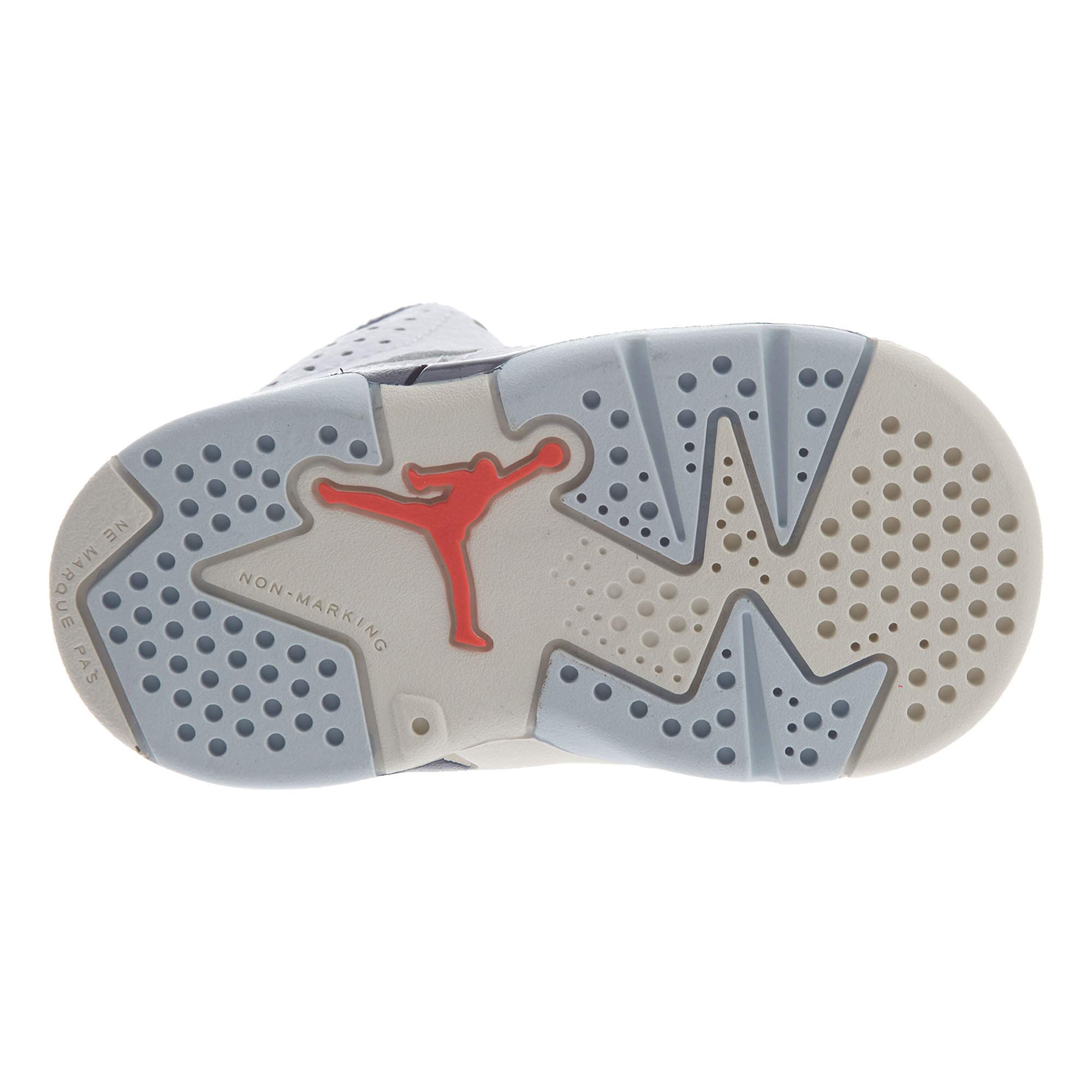Nike Toddler Jordan 6 Retro Tinker White/Infrared 23-Neutral Grey (10 M US Toddler)