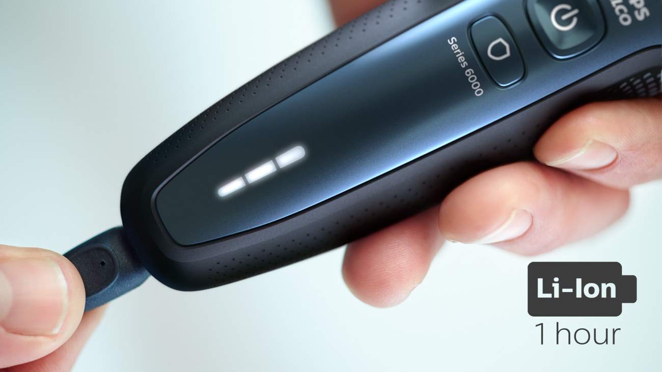 Philips Norelco Shaver 6900, S6810/82, Series 6000, Black