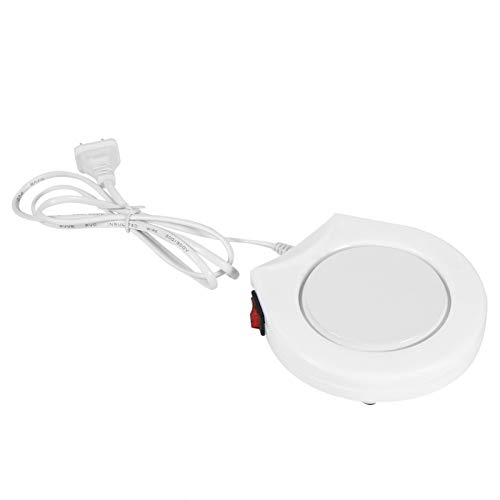 Teapot Warmer, 110V White Electric Powered Cup Warmer Heater Pad Coffee Tea Milk Mug US Plug