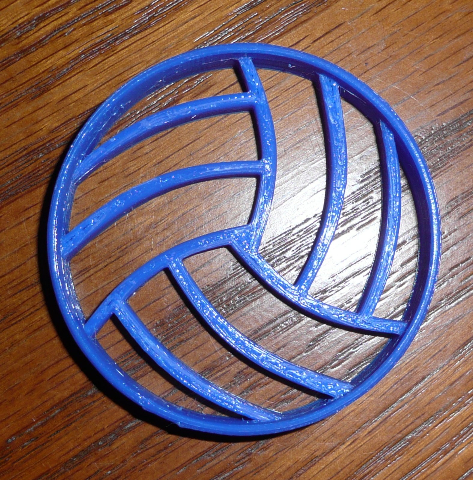 VOLLEYBALL SPORT SMALL DETAILED COOKIE CUTTER MADE IN USA PR270