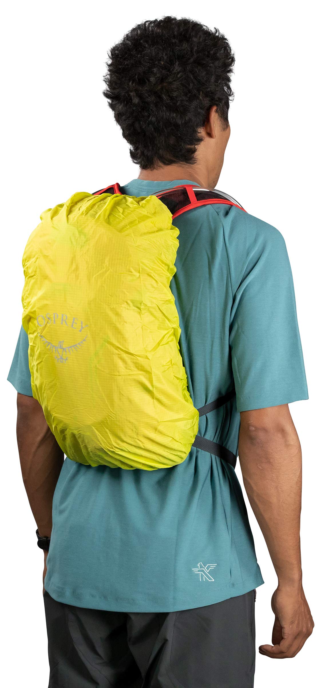 Osprey Syncro 12 Men's Bike Hydration Backpack with Hydraulics Reservoir, Firebelly Red