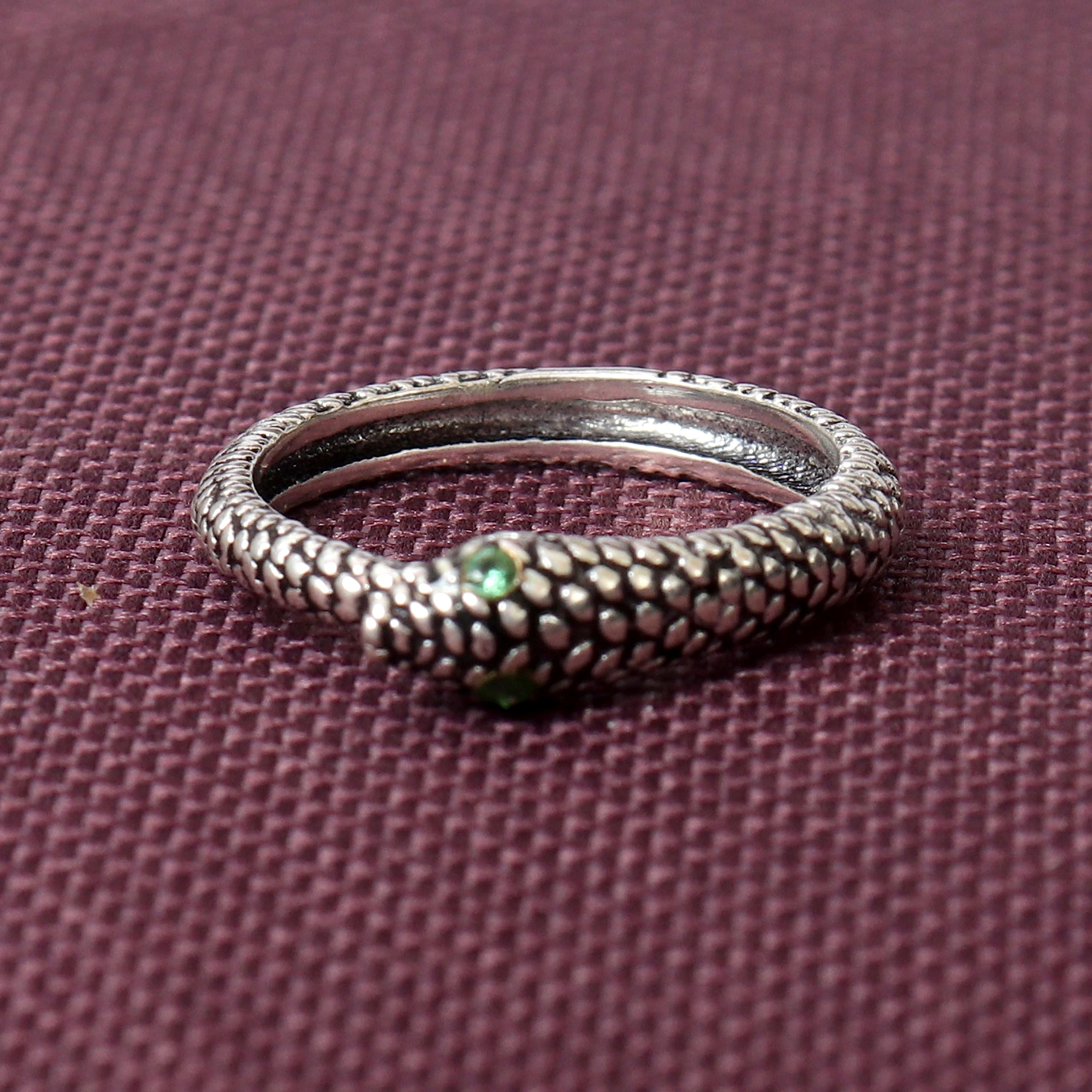 P4 Creation The Sophia Serpent Ring Ouroboros Snake Ring (11)