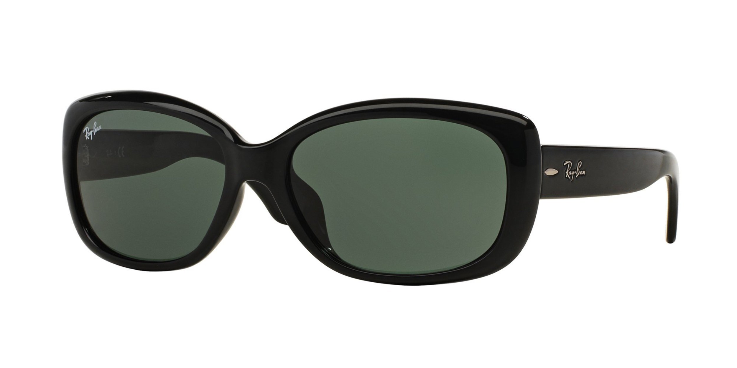 Ray-Ban Women's Rb4101f Jackie Ohh Low Bridge Fit Butterfly Sunglasses, Havana/Pink Gradient Dark Brown, 58 mm