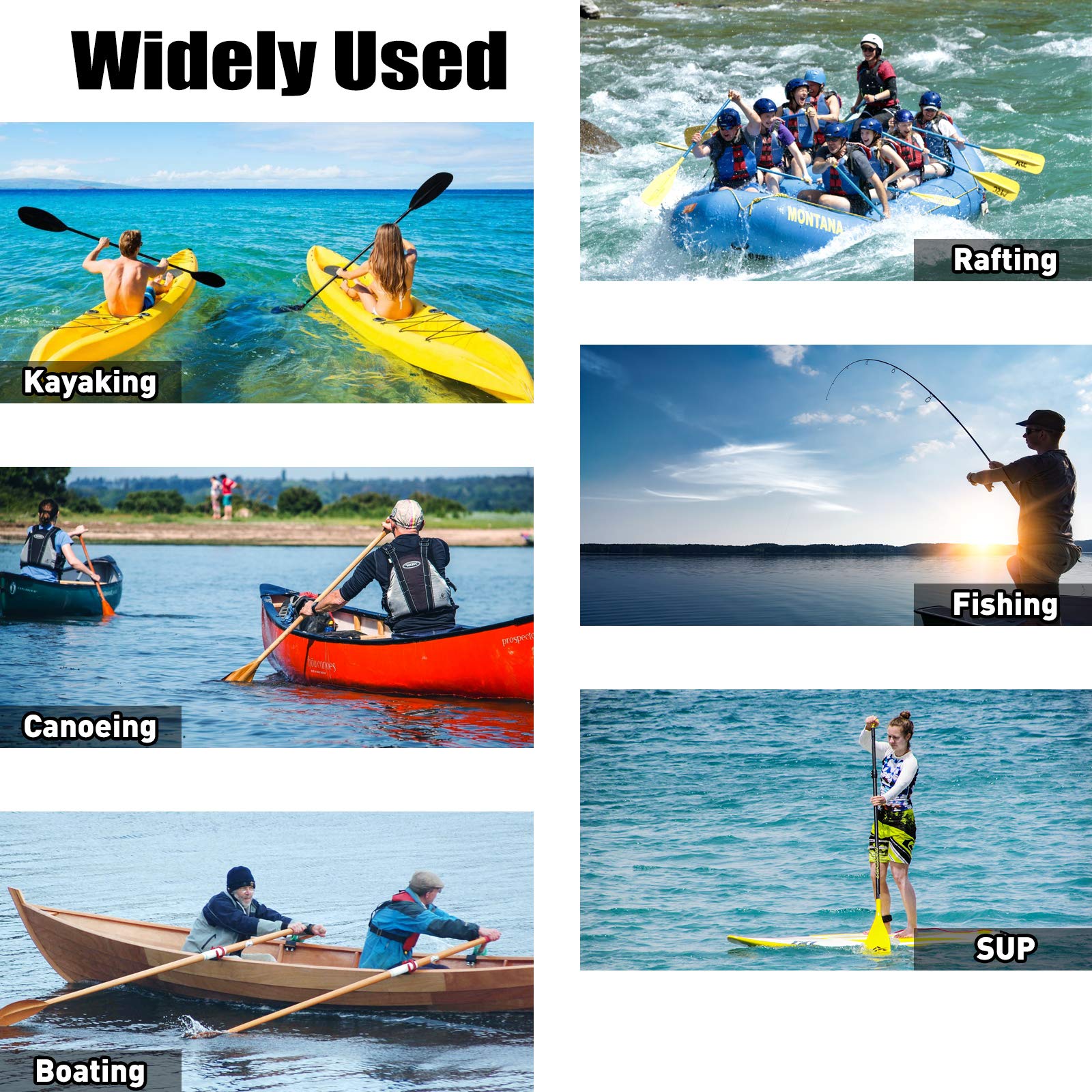 Safety Kayak Paddle Leash, Stretchable Lanyard Leash/Elastic Bungee Cord Canoe Paddle Rod Leash for Kayak, SUP Paddles, Fishing Poles Rods Red