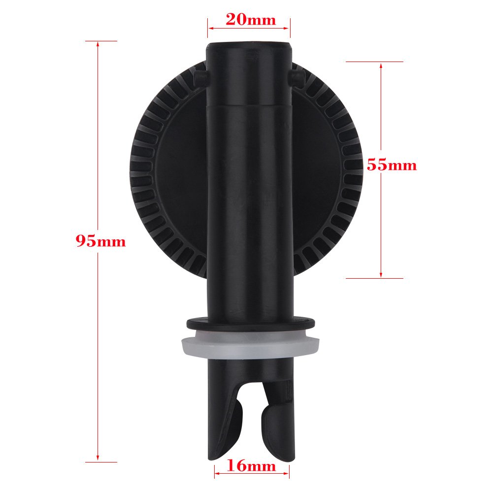 RiToEasysports Inflatable Boat Air Pressure Gauge,Nylon Gauge Barometer for Kayak Raft Measurement Range 0-0.35 Bar