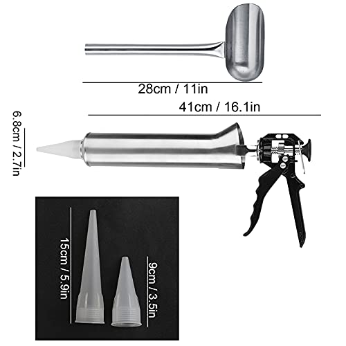 Mortar Grouting Tool Exterior Caulk Caulking for Tiles Roads Cement Ceramic Thickening for Caulk for Spritzer Fire Pit Outdoor Fireplace Parts