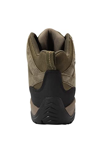 Mountain Warehouse Aspect Extreme Mens IsoGrip Waterproof Walking Boots Khaki 10 M US Men
