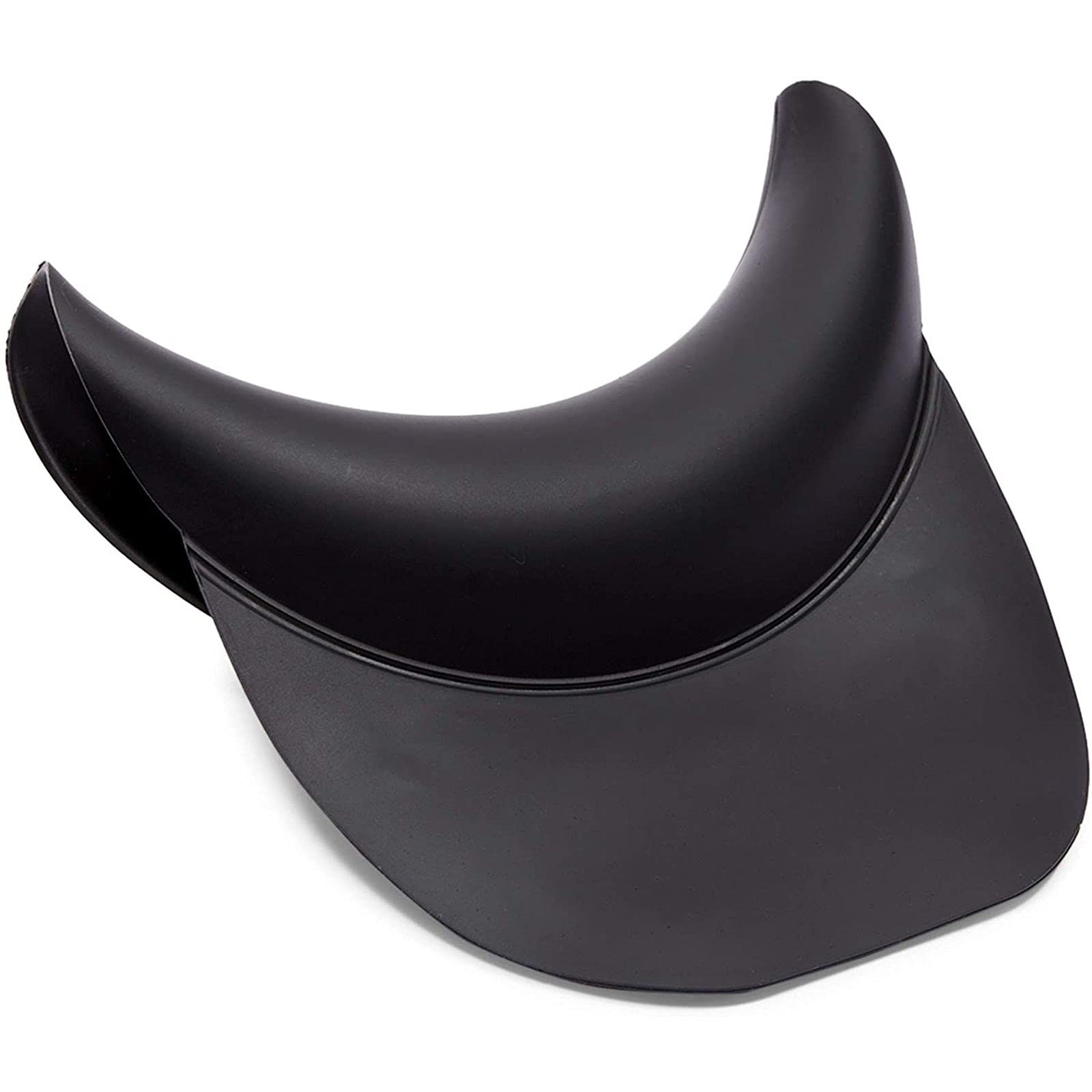 Okuna Outpost Neck Cushion for Hair Salon Shampoo Bowl (Black, 7.5 x 7.5 x 1.5 in)