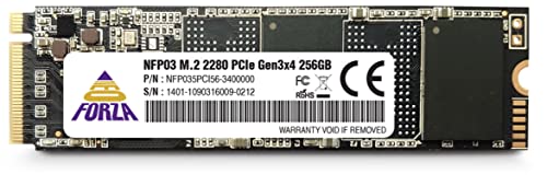 Neo Forza NFP035 2000MB/s M.2 2280 256GB PCIe 3.0 x4 with NVMe 1.3 3D NAND Internal Solid State Drive SSD NFP035PCI56-3400200