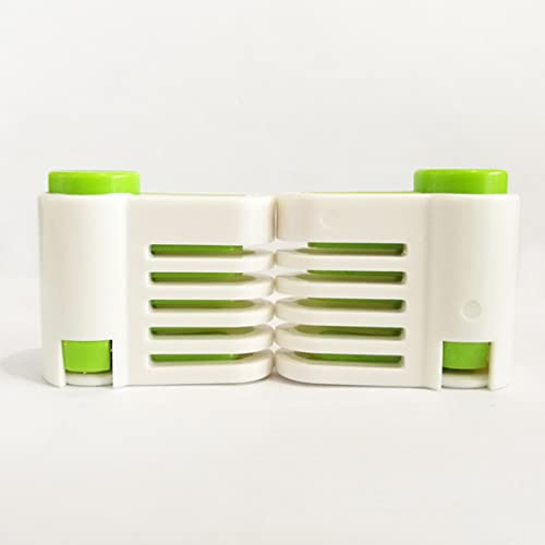 UPKOCH 5pairs Bread Kitchen Stratification Cutting Bakeware Tool Leveler Fixator Cut Slicing Green Slicer Layer Accessories Plastic Shopgreen Layers for Toast Cutter Cake Slice Pastry