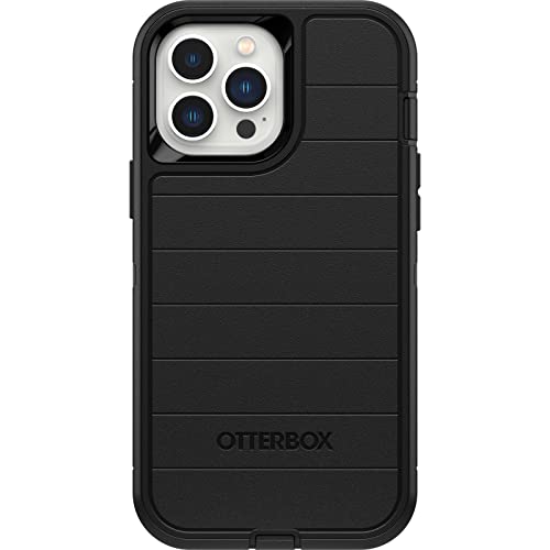 OtterBox Defender Case for iPhone 13 Pro Max/iPhone 12 Pro Max, Shockproof, Drop Proof, Ultra-Rugged, Protective Case, 4X Tested to Military Standard, Black