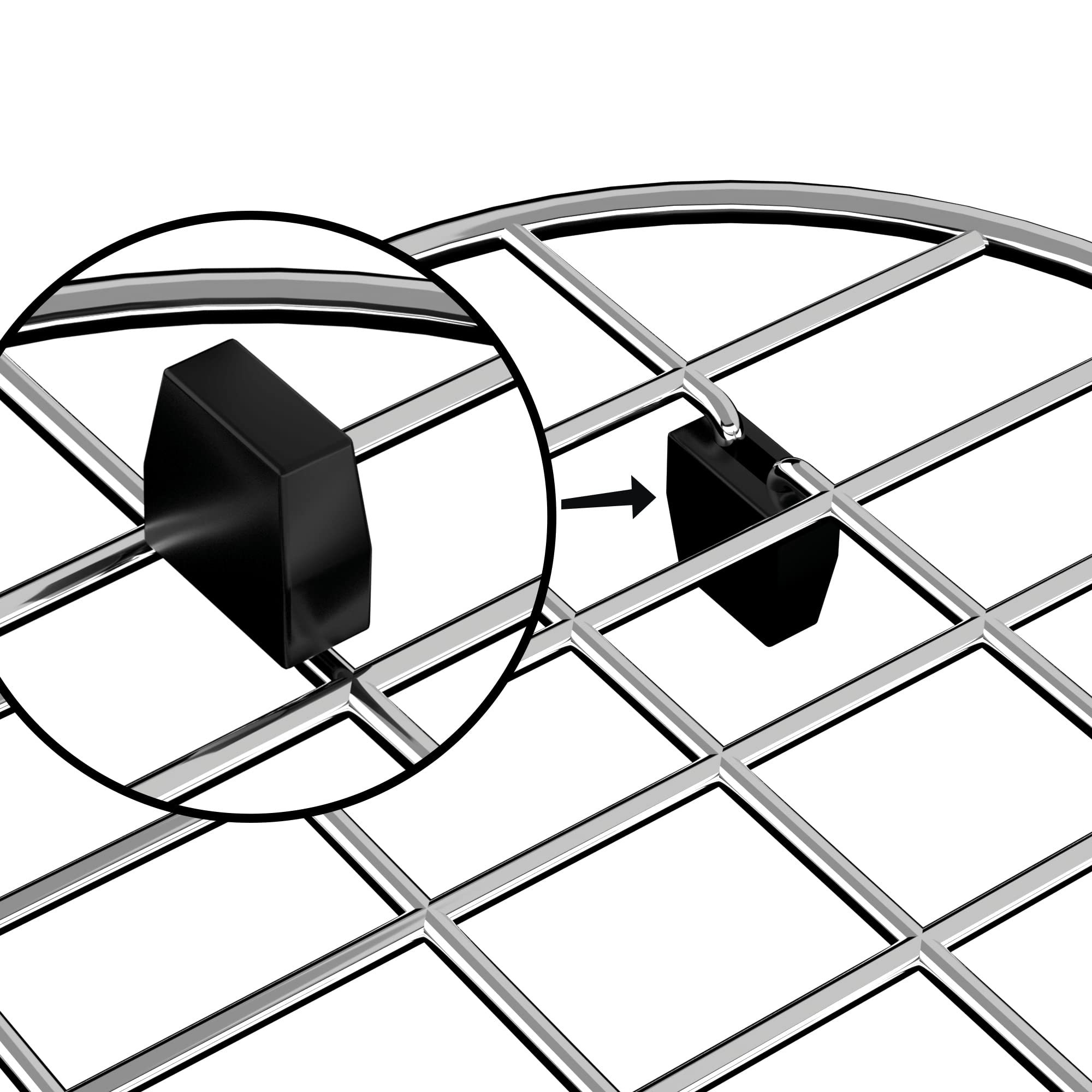SANNO Kitchen Sink Grate Sink Protector for Kitchen Sink 25" X 12.8", Stainless Steel Grid Sink Protector Kitchen Sink Rack Bottom of Kitchen Sink,Center Drain Sink Bottom Grid