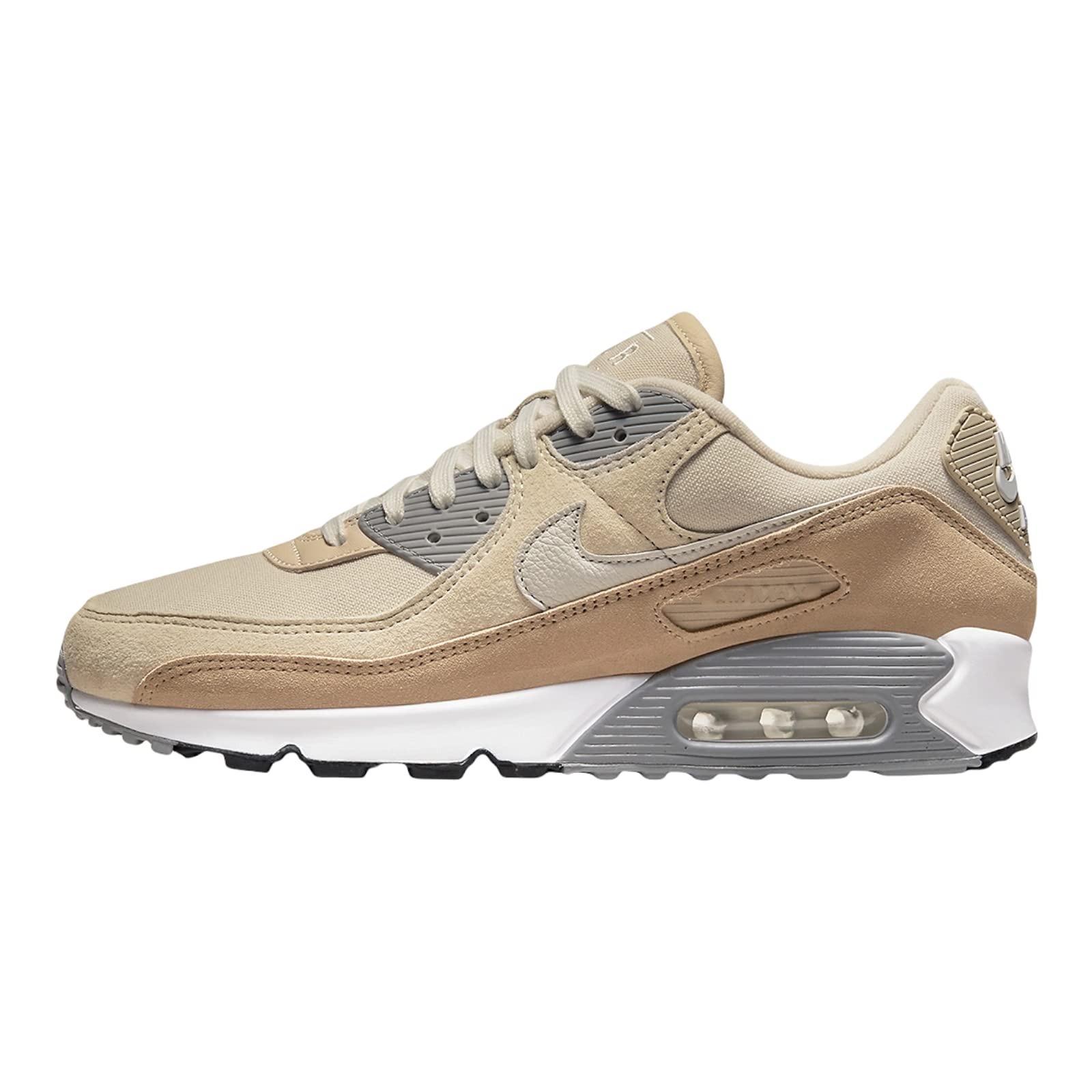 Nike Air Max 90 Tan Grey Unisex DA1641-201 Limited Edition (Air max 90, numeric_10)