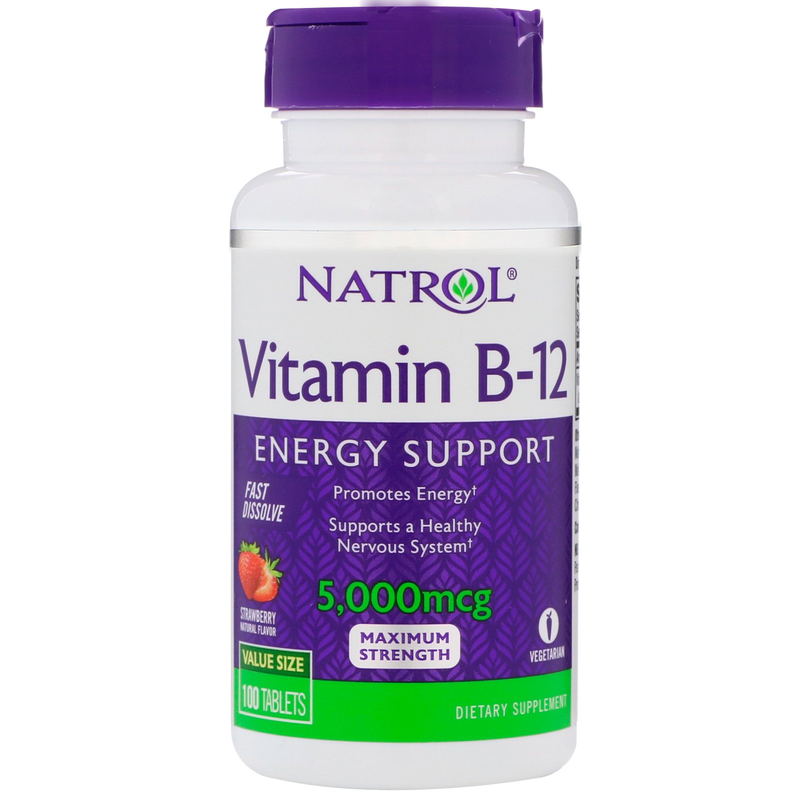 Natrol Vitamin B12 5000mg Fst Ds