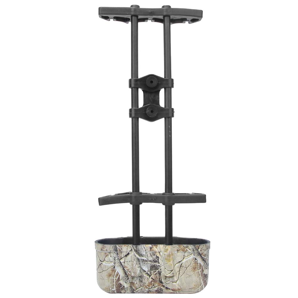 Nunafey ABS 5 Pcs Arrow Quiver, Arrow Quiver Holder, for Archery Archery Supply Arrow Storage Easy to Install(Camouflage)