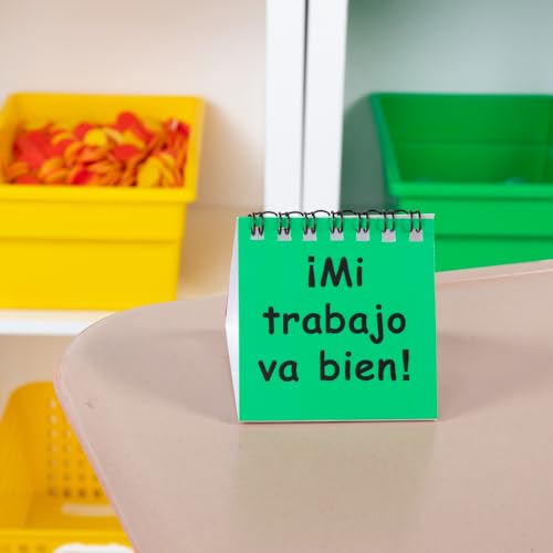 Really Good Stuff Spanish I Need Help! Mini Flip Chart Set (¡Necesito ayuda! Mini Rotafolios)