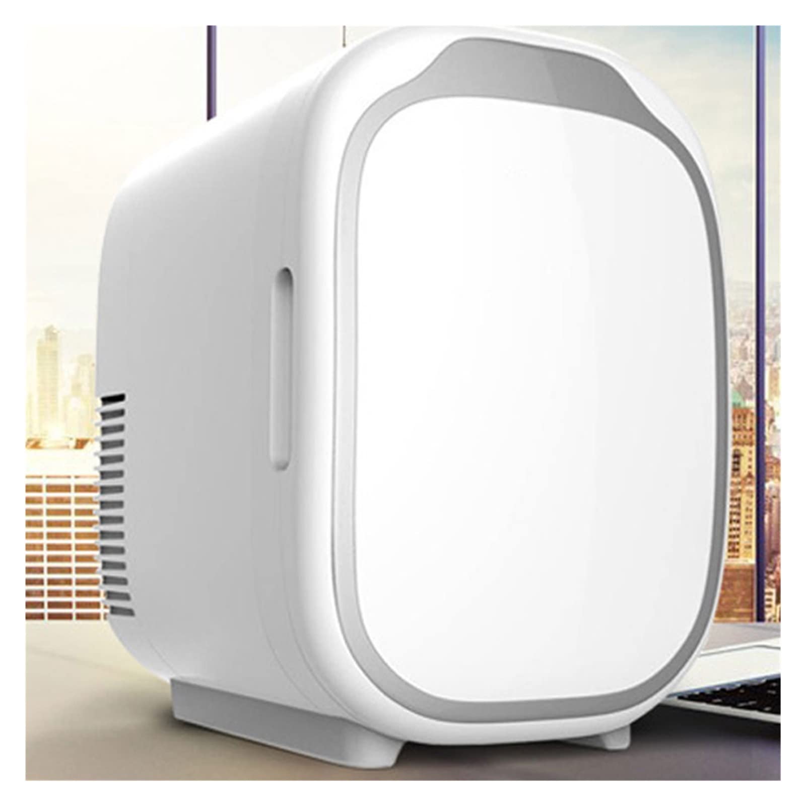 N/A Mini Makeup Fridge Refrigerator Small C ooler Warmer For Home Cosmetics Skincare Car Caravan Camping Boating