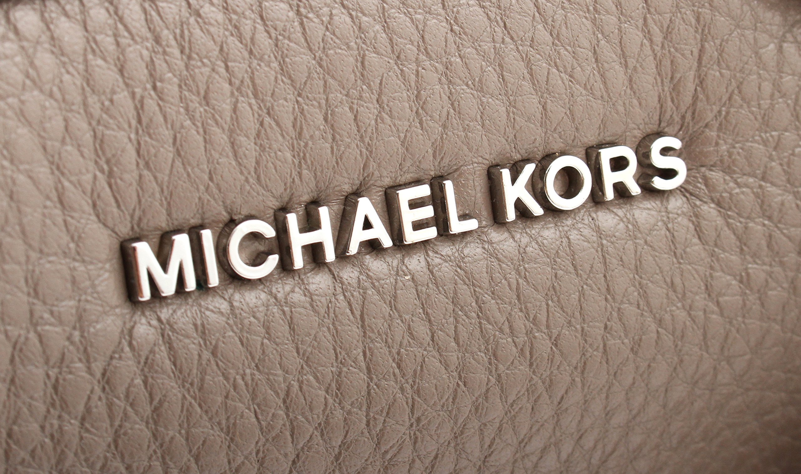 Michael Kors Geneva Large Leather Satchel, 30F6STXS1L (Cinder)
