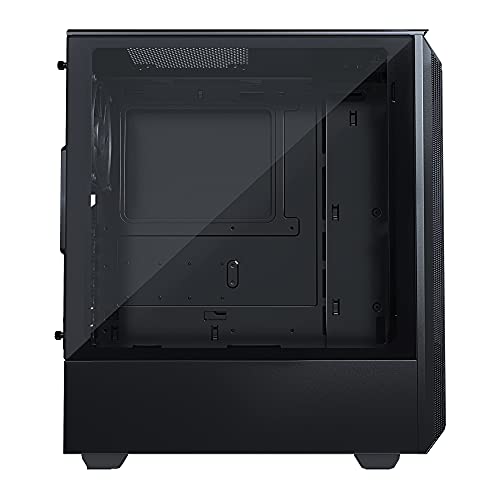 Phanteks Eclipse P300A (PH-EC300ATG_BK01) high airflow full-metal mesh design, compact ATX Mid-tower, 120mm black case fan, Black