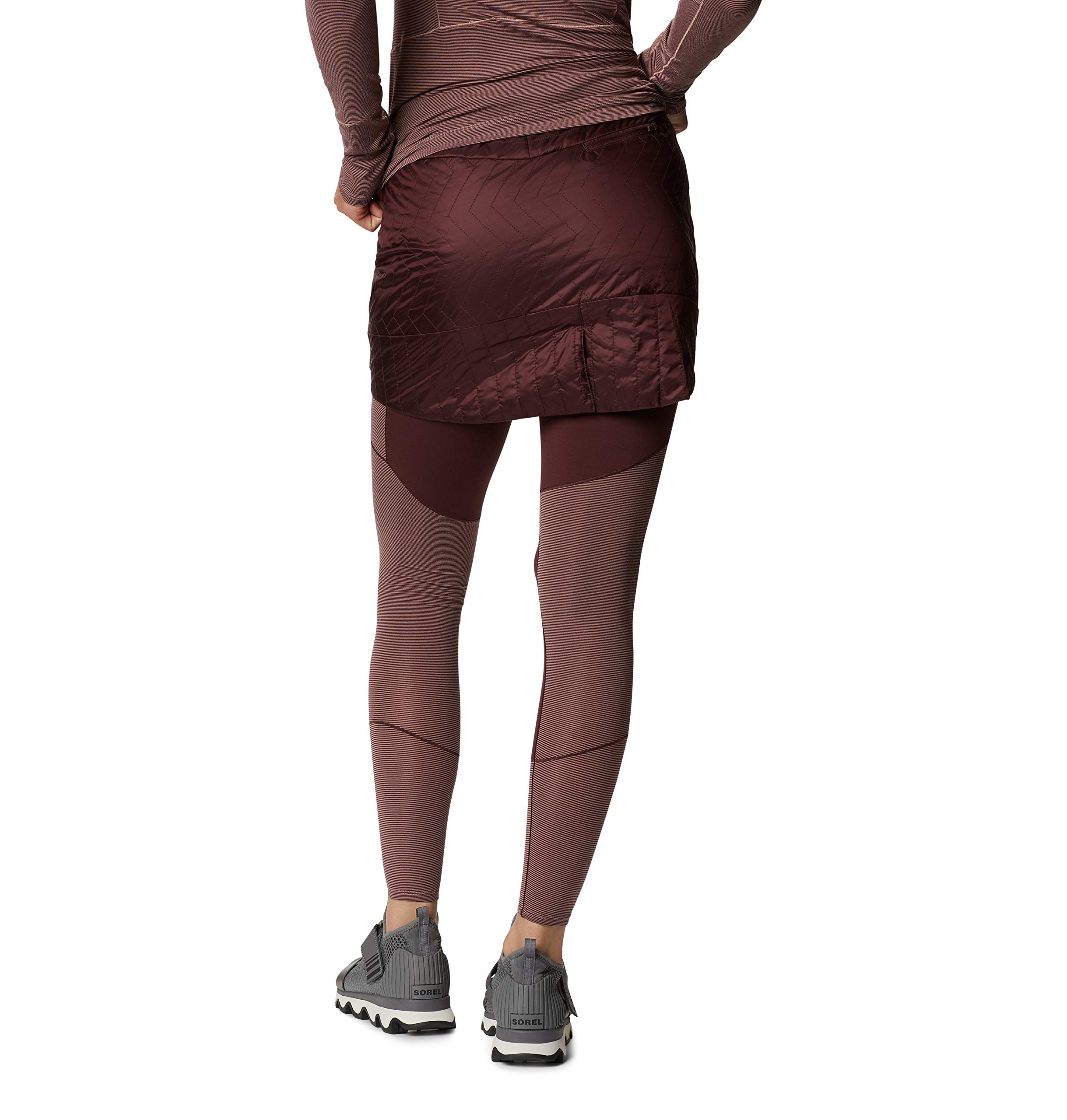 Mountain Hardwear Women's Standard Trekkin' Insulated Skirt, Black, X-Small
