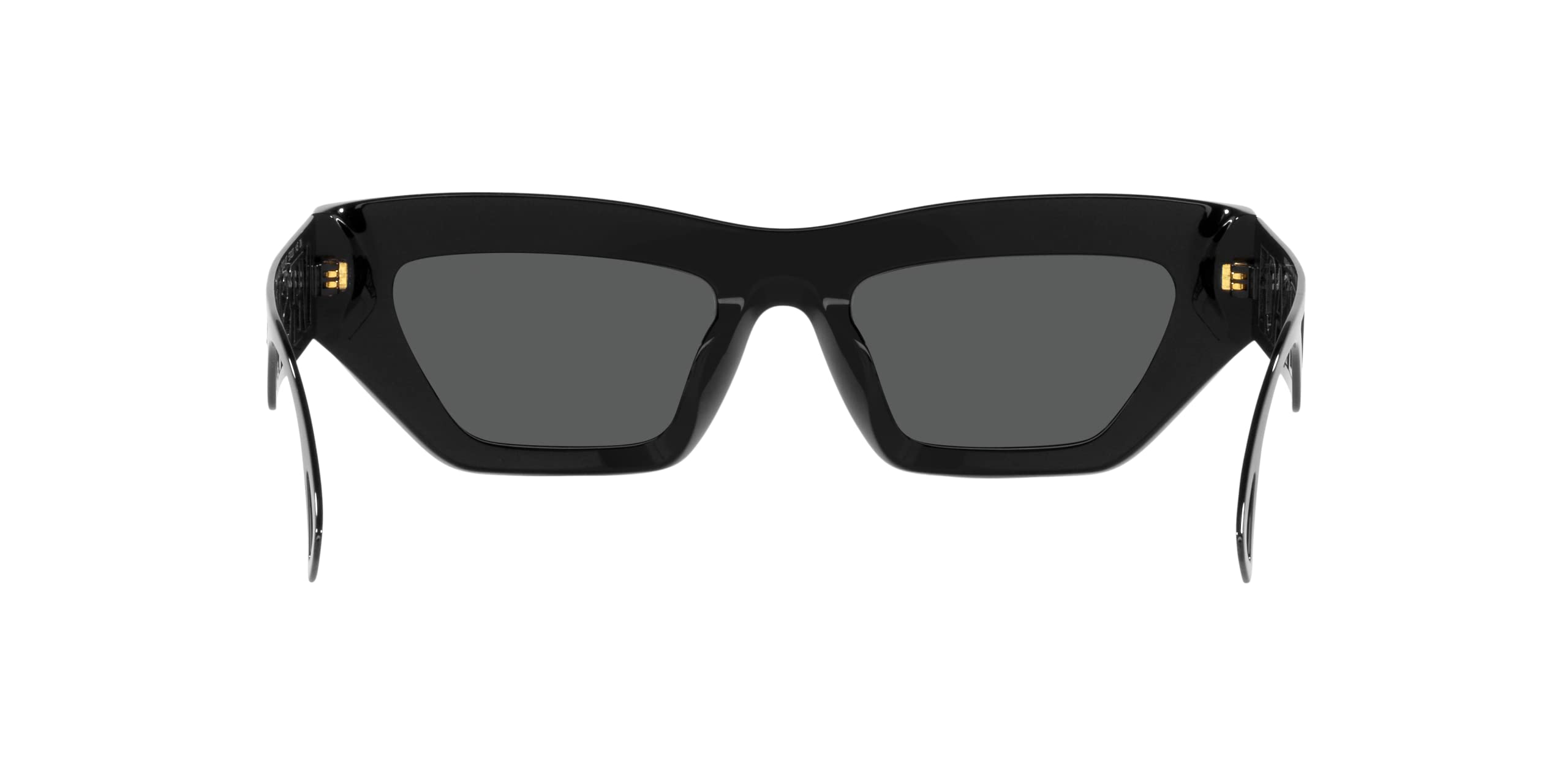 Versace Woman Sunglasses Black Frame, Dark Grey Lenses, 53MM