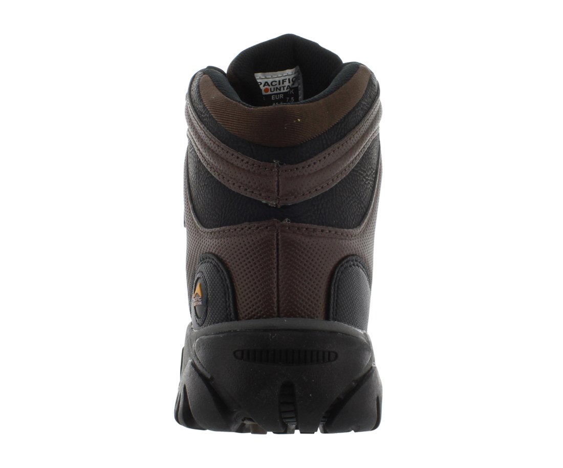 Pacific Mountain Men's Hiking Boots, Chocolate, 10.5