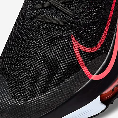 Nike Men's Air Zoom Tempo Next% Shoes, Black/Flash Crimson, 13