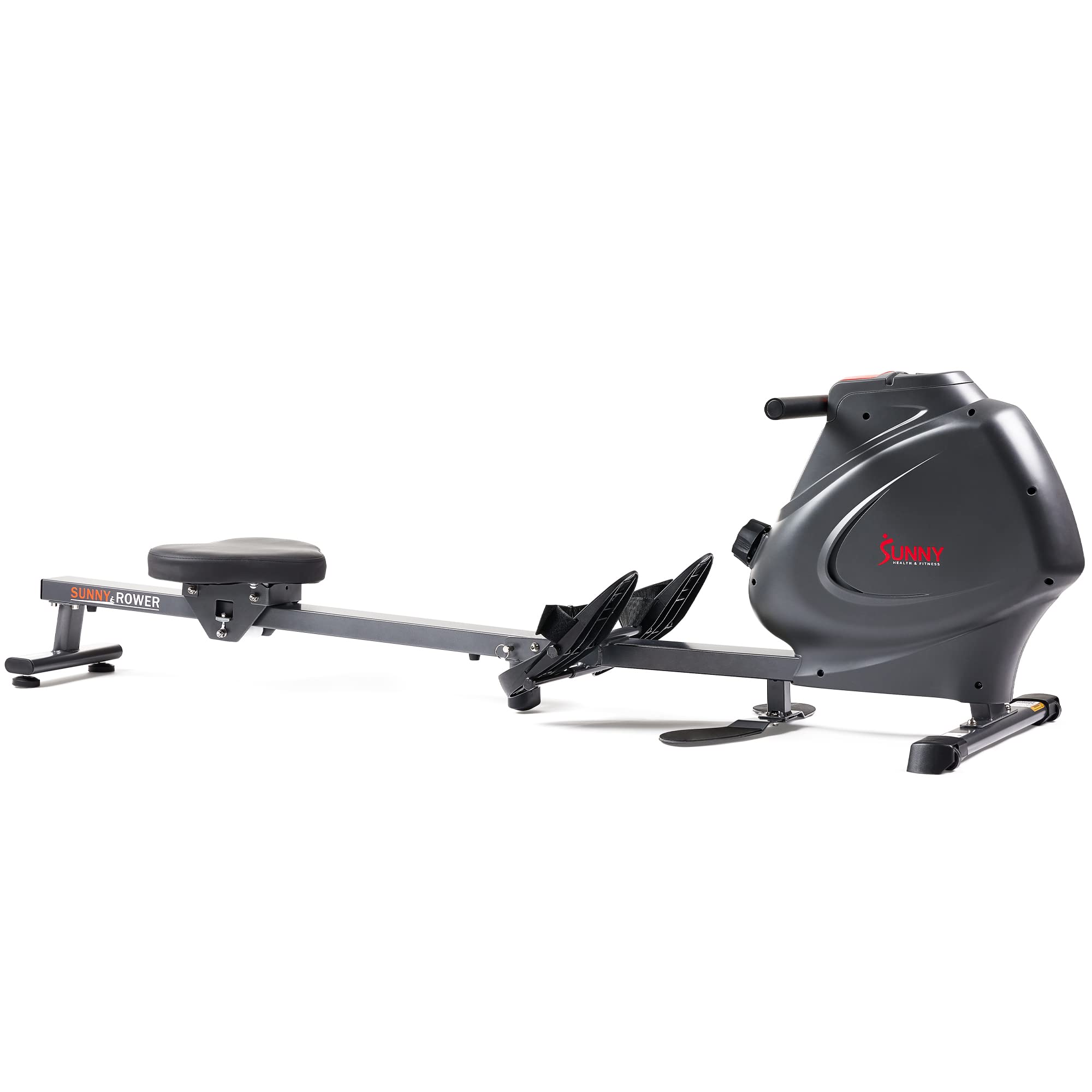 Sunny Health & Fitness Premium Magnetic Rowing Machine Interactive Rower with Optional Exclusive SunnyFit® App and Smart Bluetooth Connectivity - SF-RW5941SMART