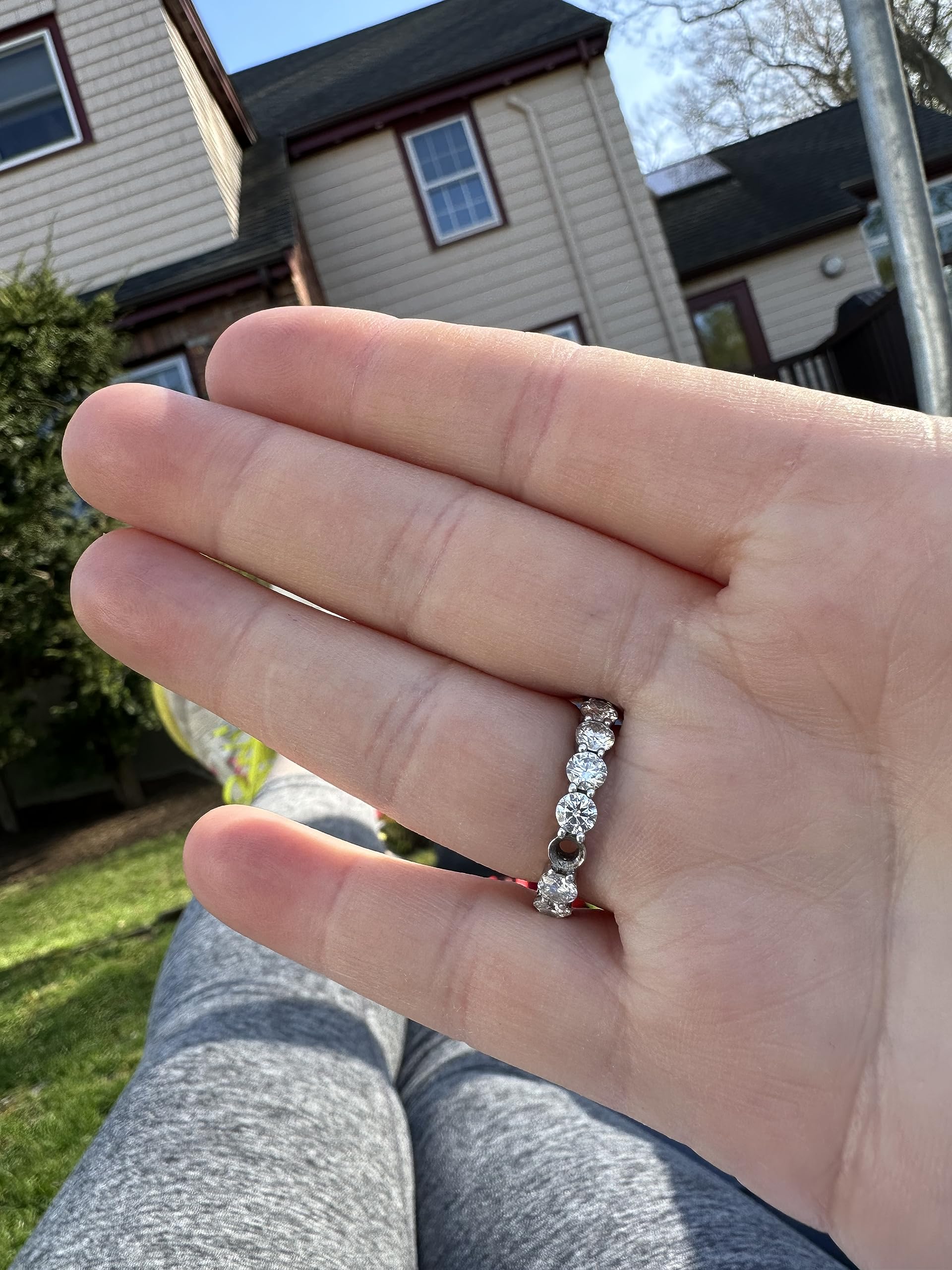 Yeesoth Moissanite Eternity Ring 233
