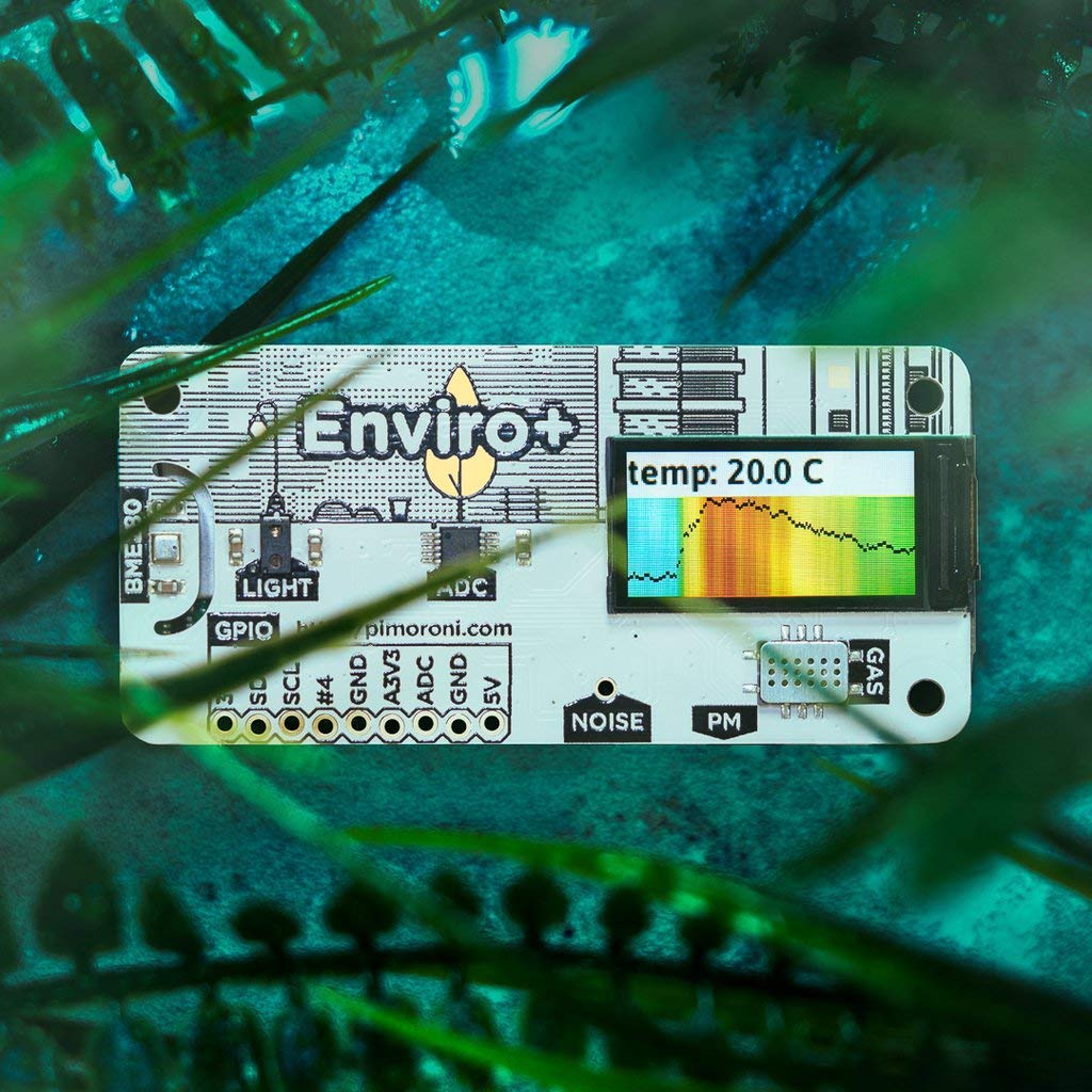 Pimoroni Enviro + Air Quality for Raspberry Pi