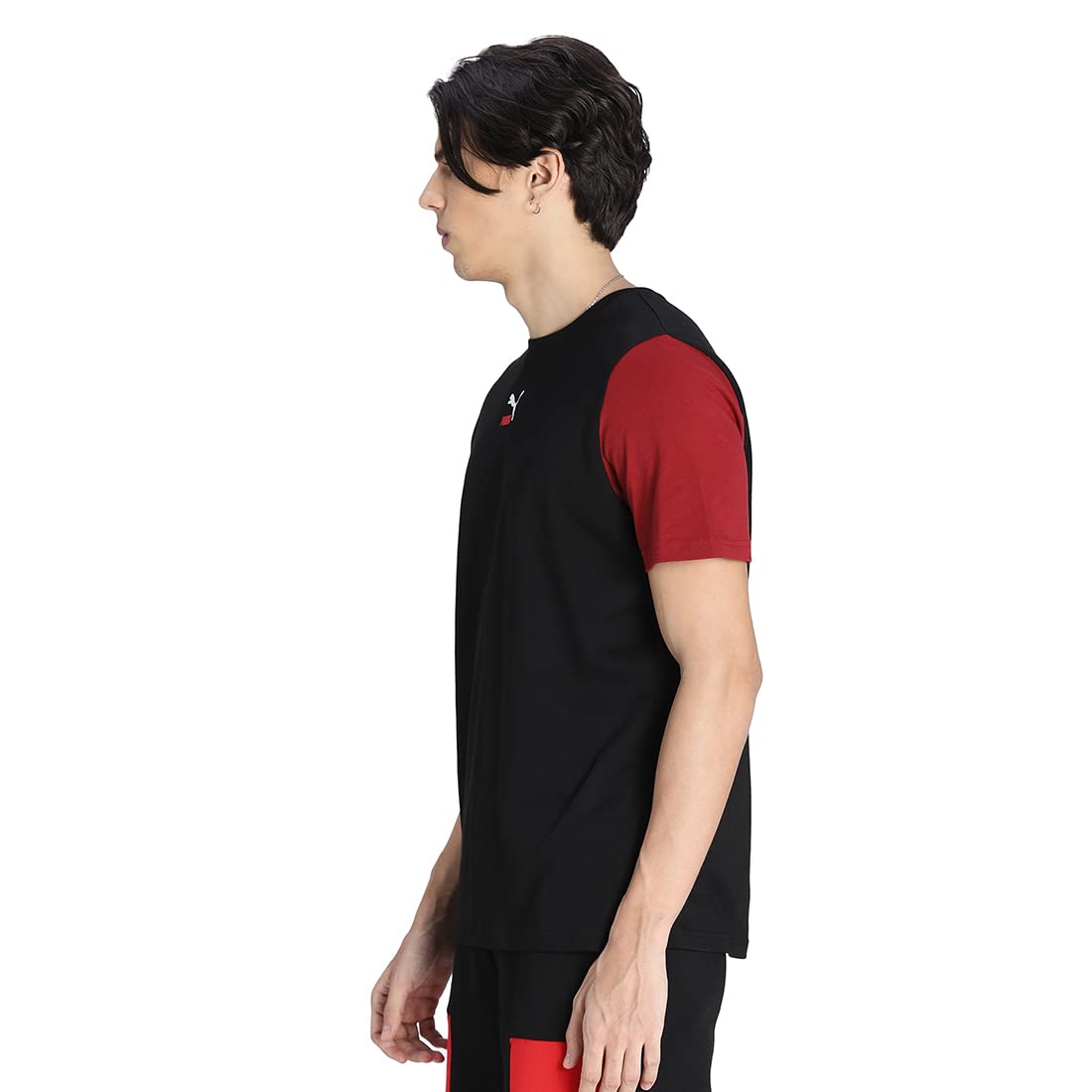 PUMA Men's Clsx Tee, White, M